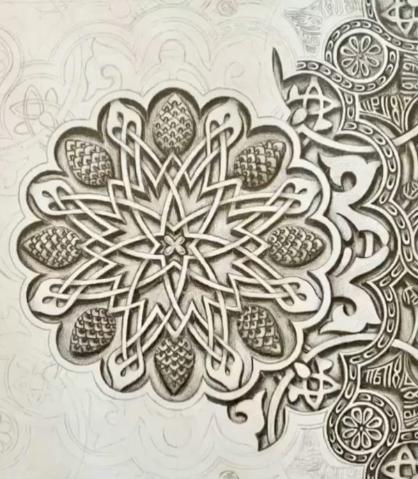 The Court of Lions Rosette – Art of Islamic Pattern