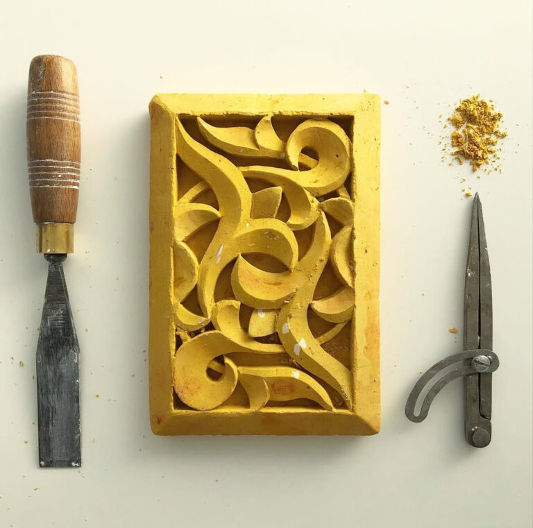 LONDON ~ Plaster Carving – Art of Islamic Pattern